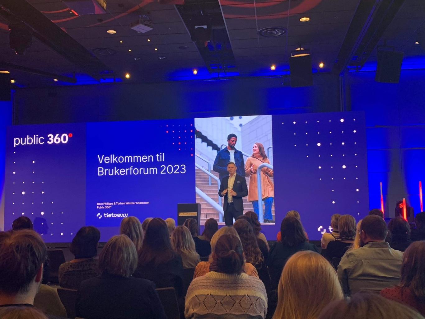 Vi er på Public 360° Brukerforum 2023 | Samarbeidsportalen